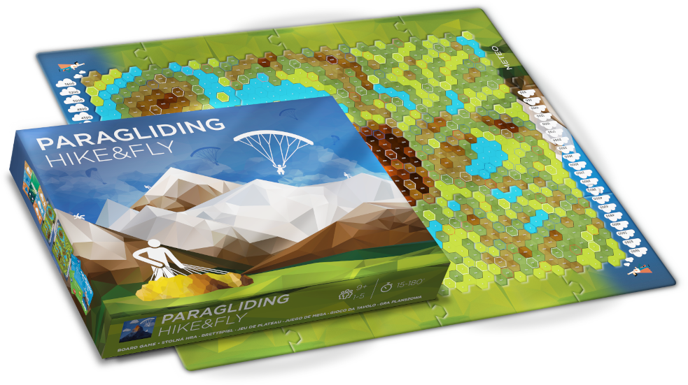 Paragliding Hikefly Board Game